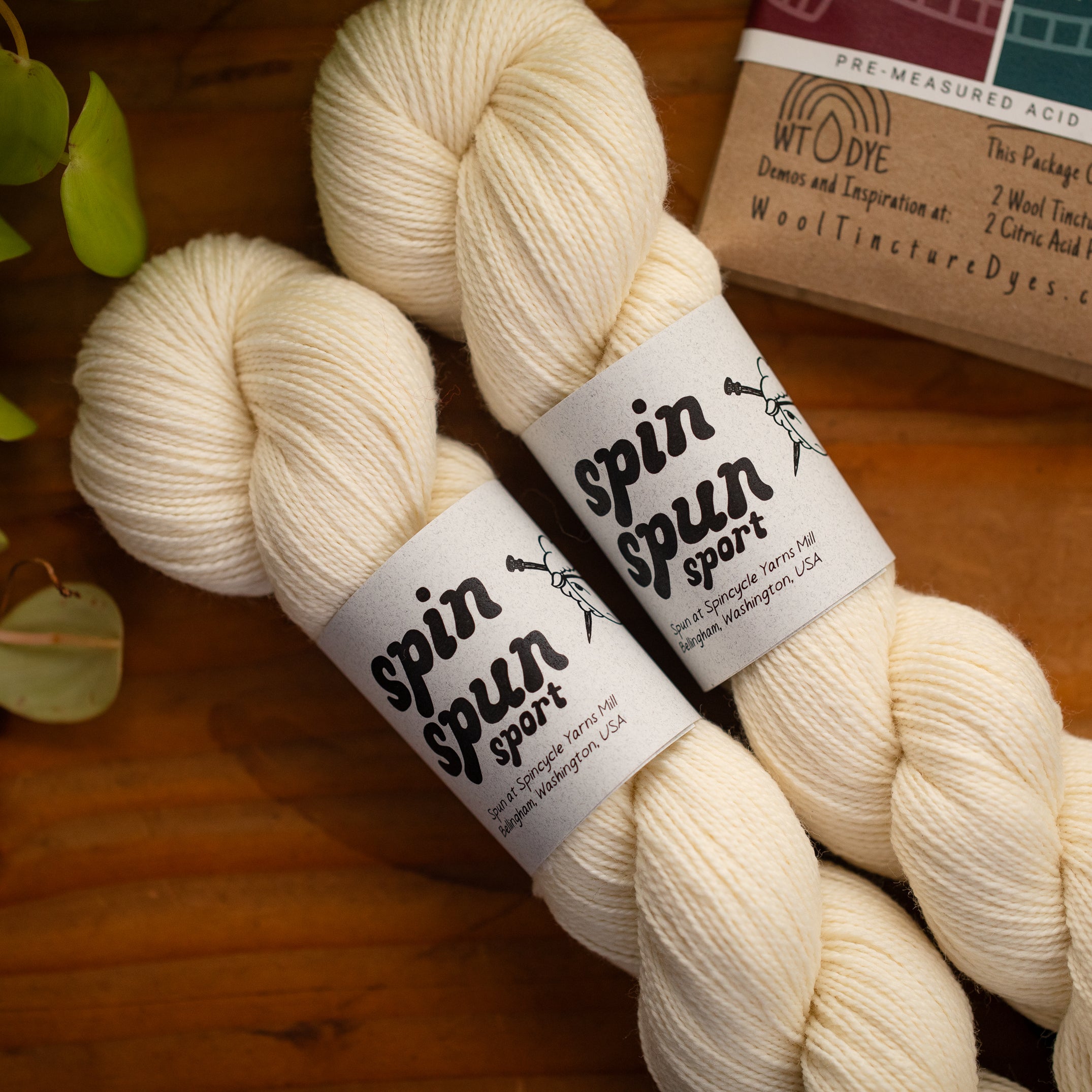 SPIN SPUN + TINCTURE DYE KIT - SHADE & GOLD – Spincycle Yarns