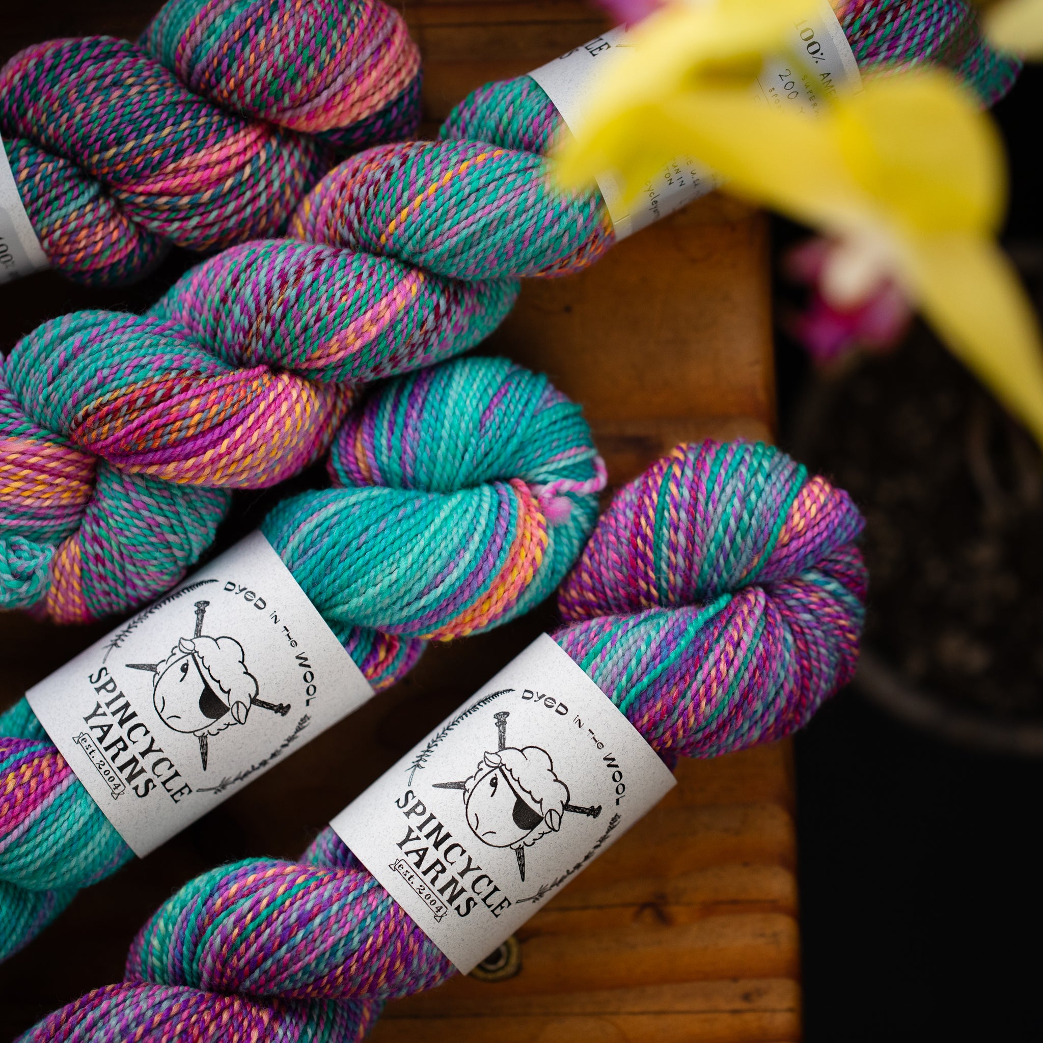 FLUORITE - Dyed In The Wool – Spincycle Yarns