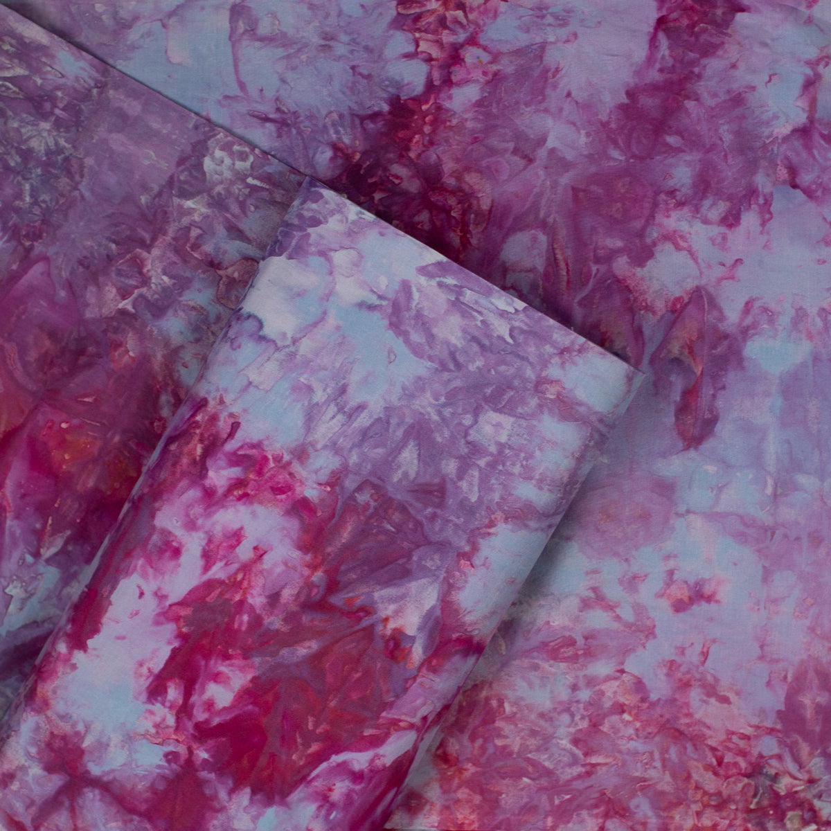 ABSOLUTE ZERO * Ice Dyed Cotton * sold by HALF YARD – Spincycle Yarns