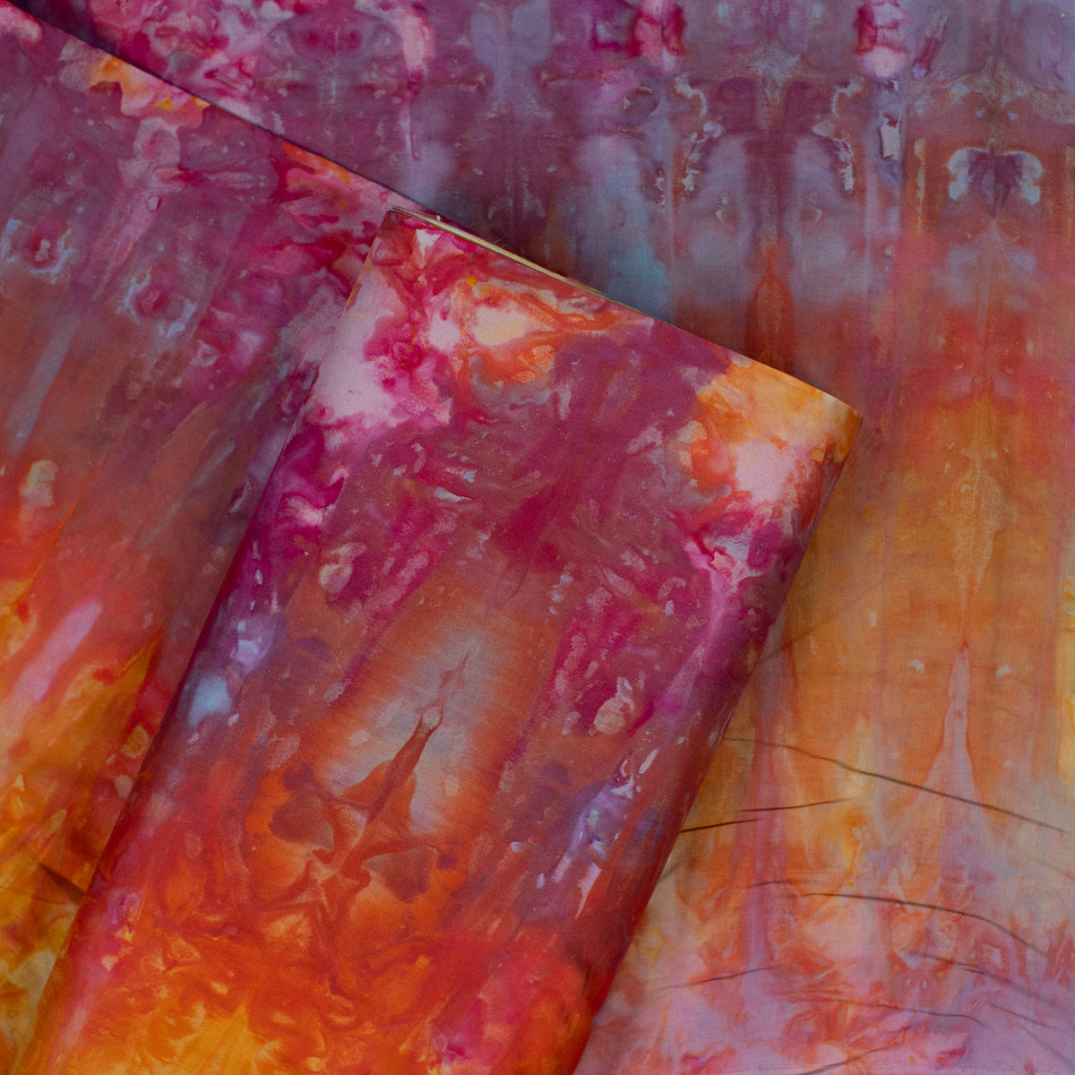 FLASHBACK * Ice Dyed Cotton * sold by HALF YARD – Spincycle Yarns