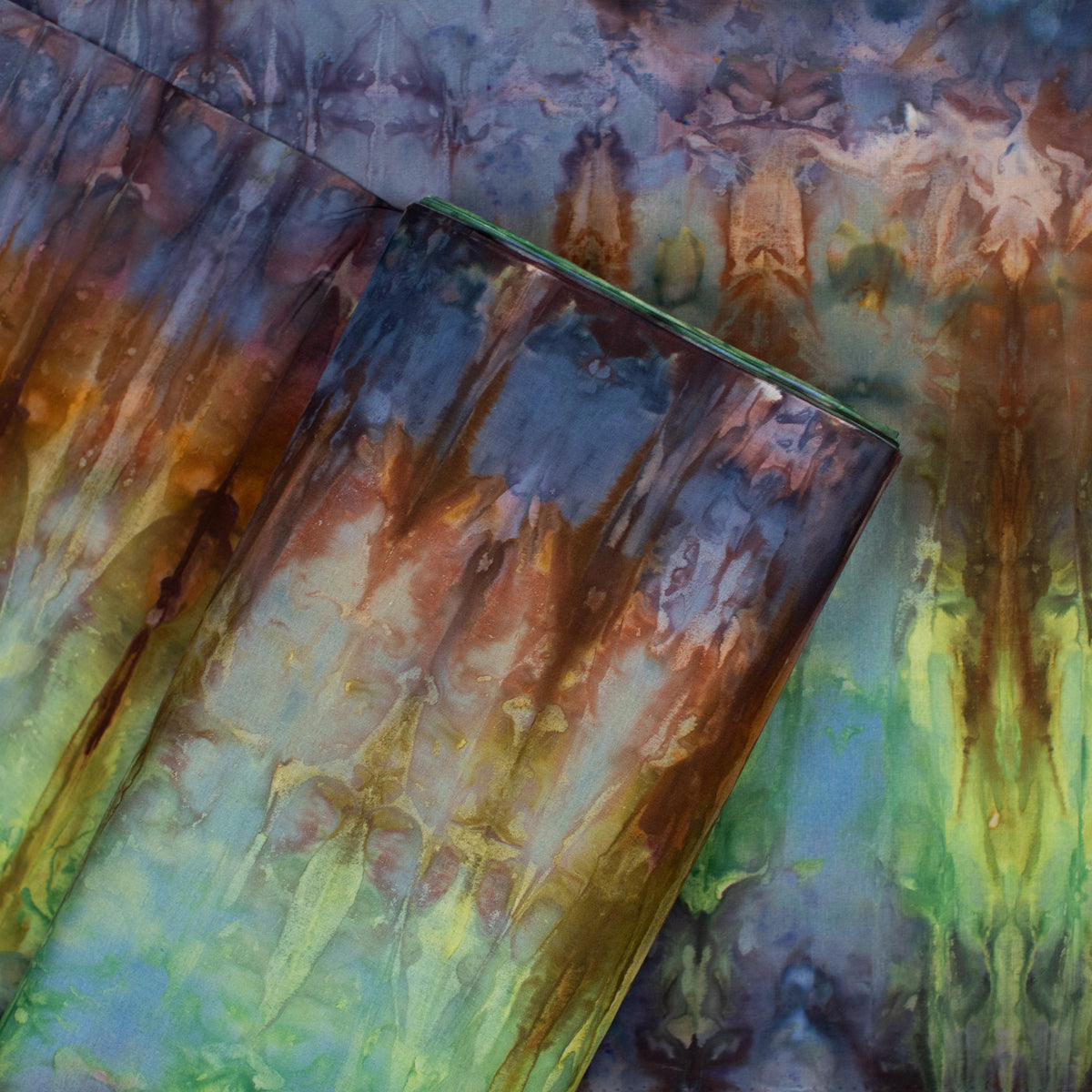 THE PERFECT CRIME * Ice Dyed Cotton * sold by HALF YARD – Spincycle Yarns